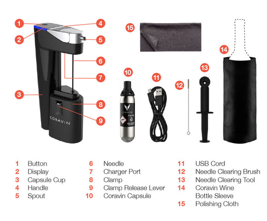 Model Eleven User Guide | Coravin Wine Preservation System | Customer ...